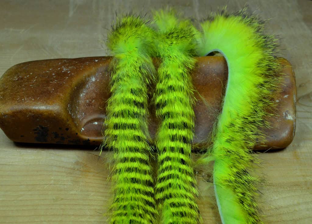 Tiger Barred Rabbit Strips - Galloup's Slide Inn | Fly Tying | Hair and Fur