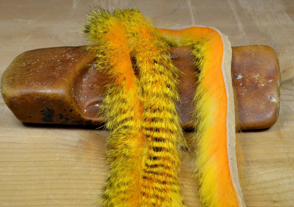 Tiger Barred Rabbit Strips - Galloup's Slide Inn | Fly Tying | Hair and Fur