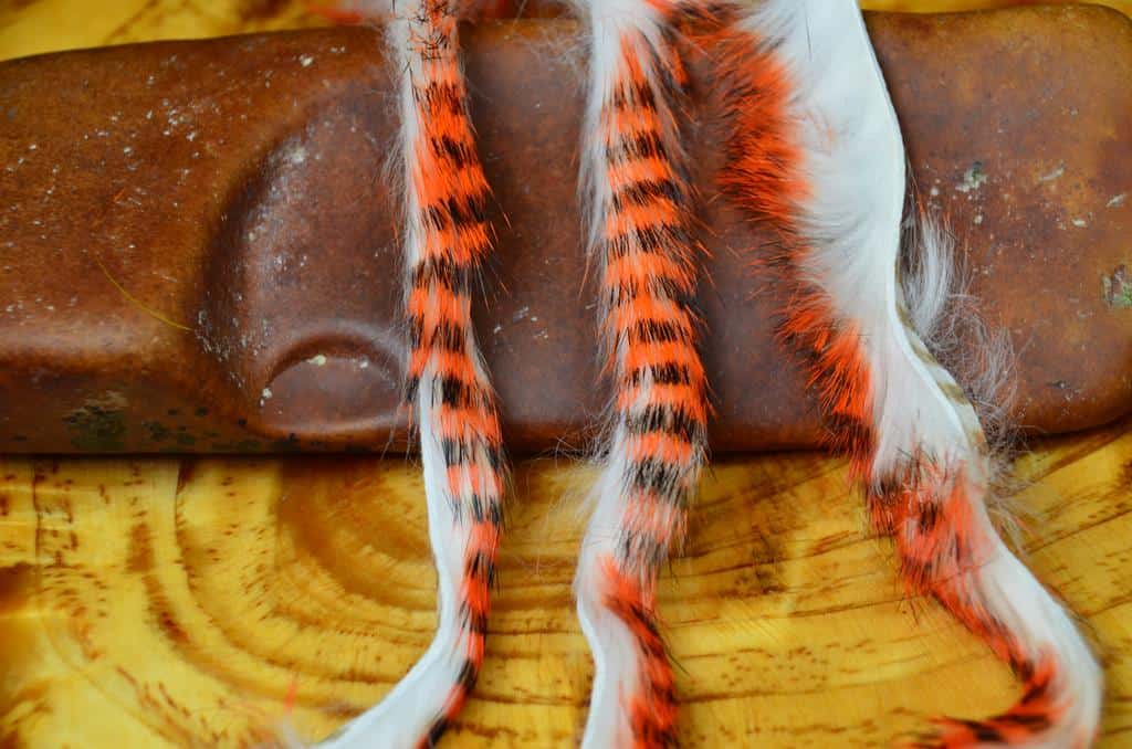 Tiger Barred Rabbit Strips - Galloup's Slide Inn | Fly Tying | Hair and Fur