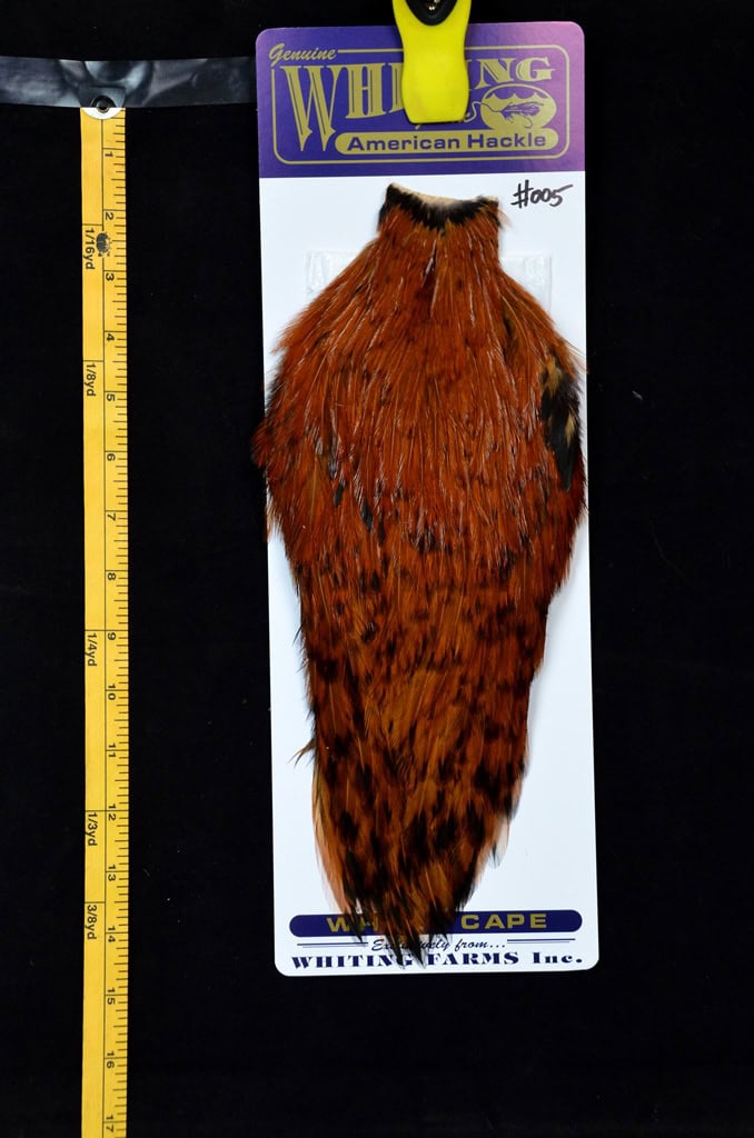 Whiting American Rooster Cape - Galloup's Slide Inn | Fly Tying | Feathers