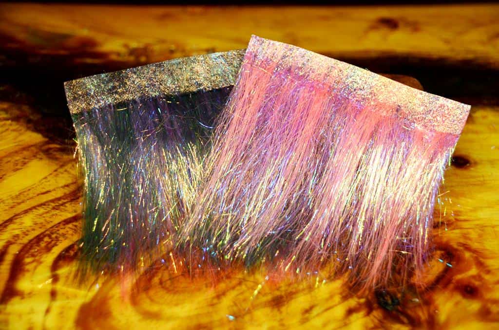Ice Dub Minnow Back Shimmer Fringe- Slide Inn | Fly Tying | Synthetics