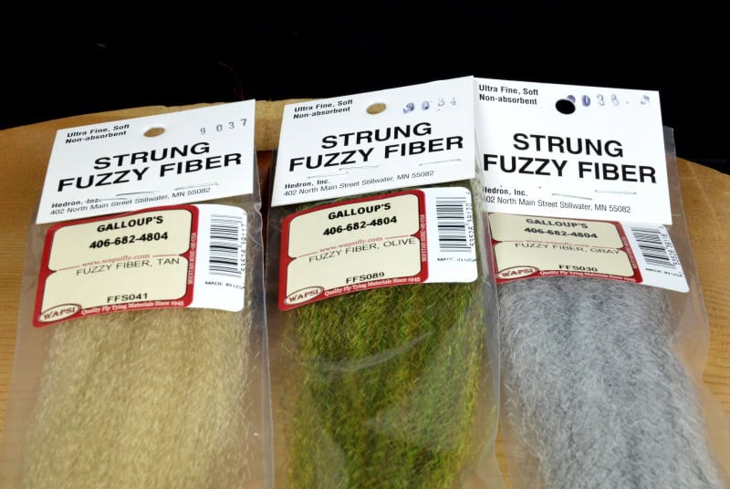 Strung Fuzzy Fiber - Galloup's Slide Inn | Fly Tying