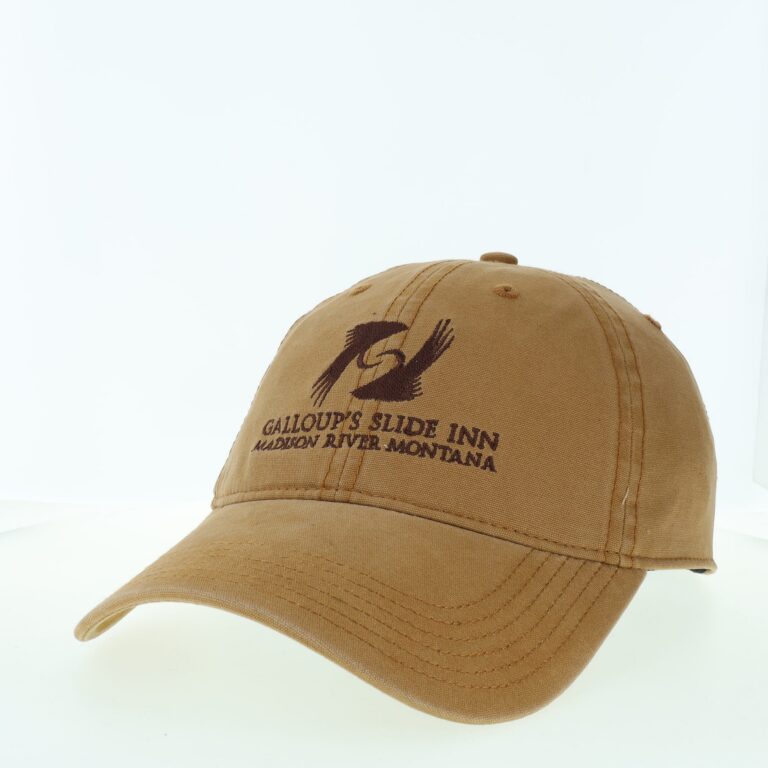Slide Inn ATV Hat - Wheatfield/Leather Strap - Classic Logo - Galloup's ...